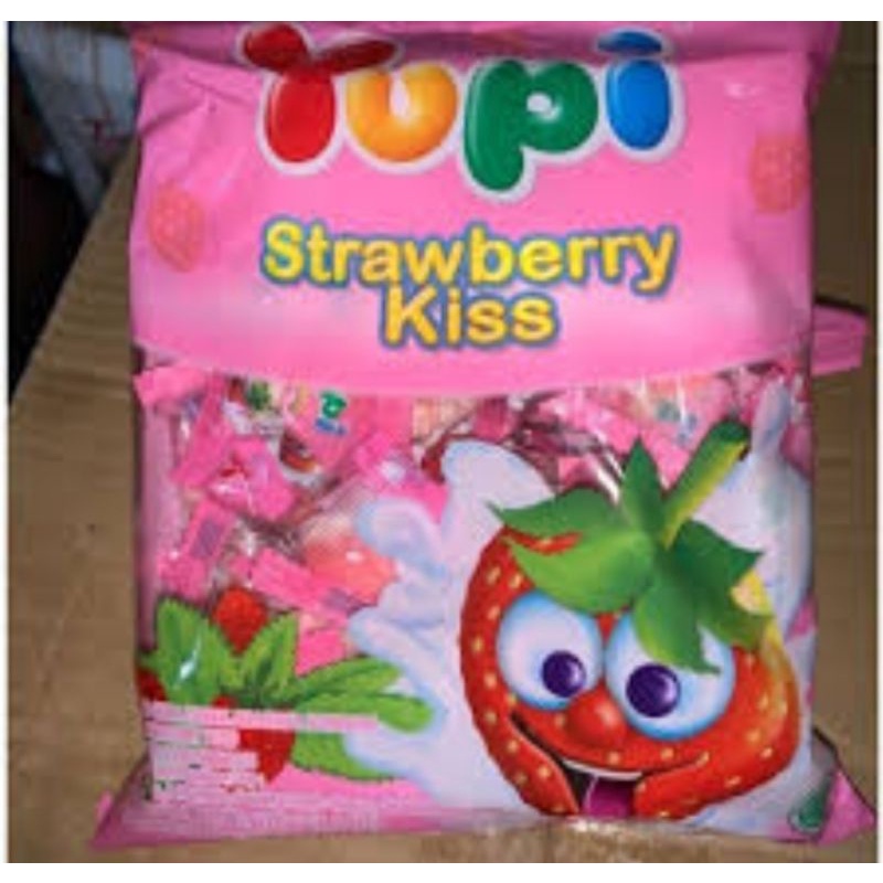 Yupi strawberry kiss Candy Sir | Shopee Philippines