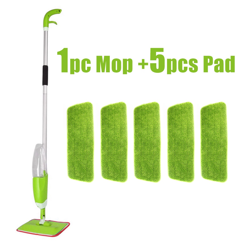 Spray Mop With 5PCS Pads 360 Spin Mop With Sprayer Floor Mop Home ...