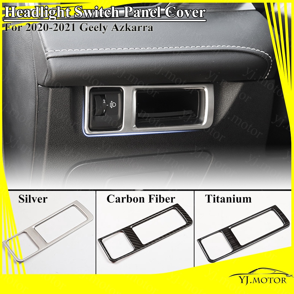 For 2020 - 2021 Geely Azkarra Headlight Switch Panel Cover Trim Head ...