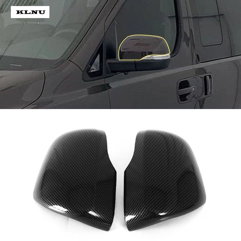 For HYUNDAI GRAND STAREX 2019-2022 carbon fiber pattern car side mirror ...