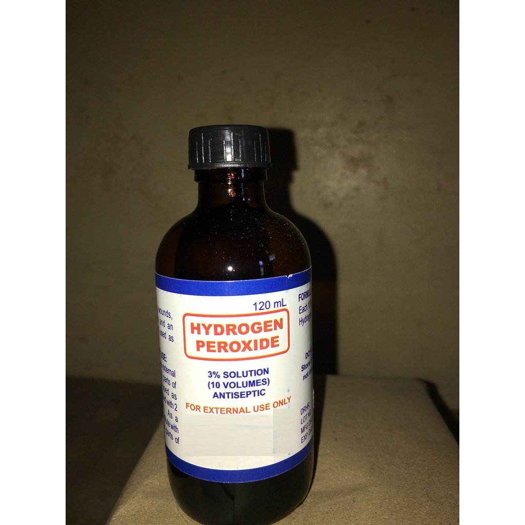 HYDROGEN PEROXIDE 10 VOL. 60ML,120ML | Shopee Philippines