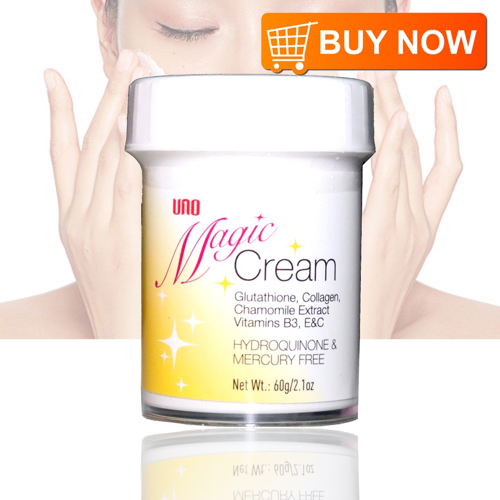 UNO MAGIC CREAM 60G (with Collagen and Glutathione) | Shopee Philippines