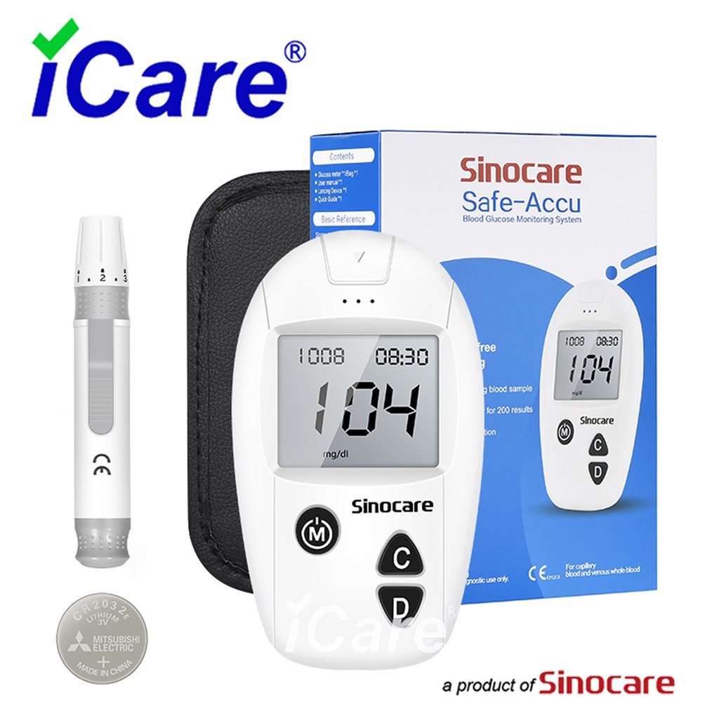 blood sugar monitoring kit glucometer test kits with strips one touch ...