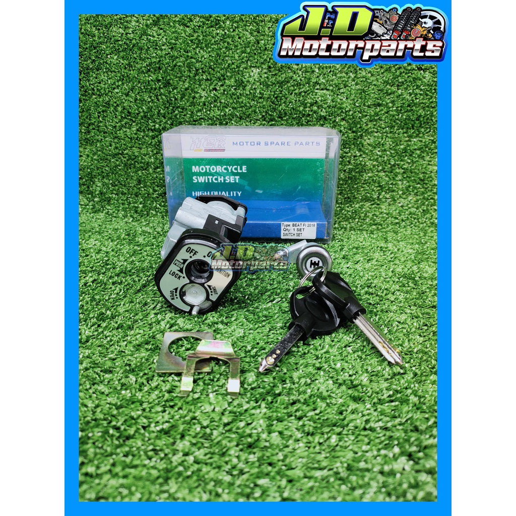 TTGR IGNITION SWITCH ANTI THEFT KEY SET FOR HONDA BEAT FI | Shopee ...