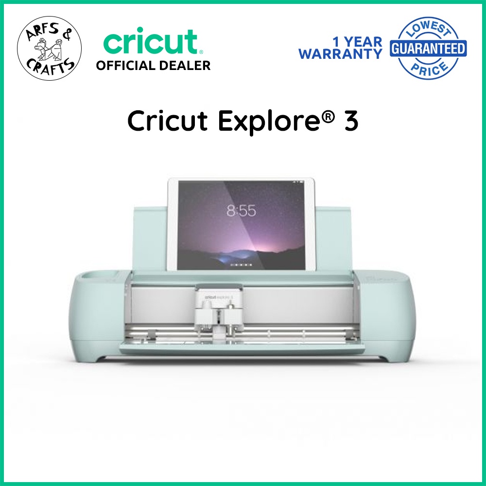 Cricut Explore 3 Machine - DIY Machine Compatible Make Custom Vinyl ...