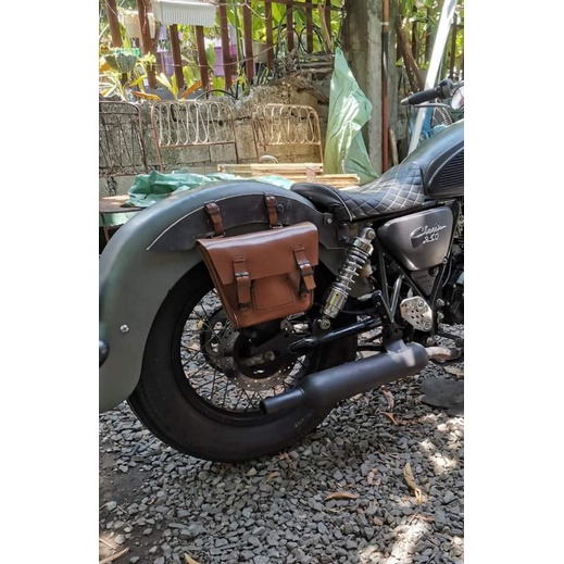 motorcycle saddle bag cafe racer tracker | Shopee Philippines