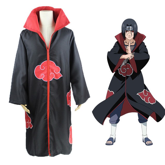 【JINXI】Large Size Anime Naruto Cosplay Costumes for Men Women Uniform ...