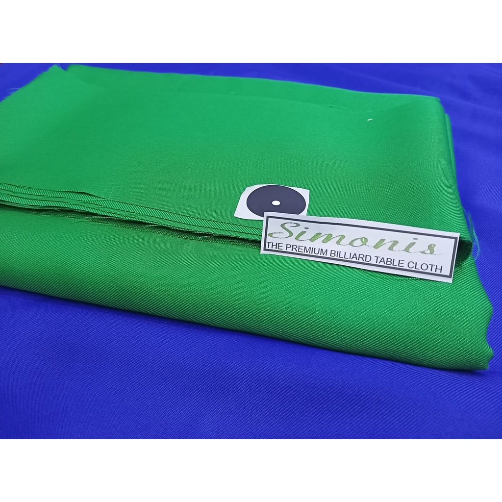 1 PC. SIMONIS DARK GREEN CLOTH FELT FOR BILLIARD TABLE ( tapete ng ...