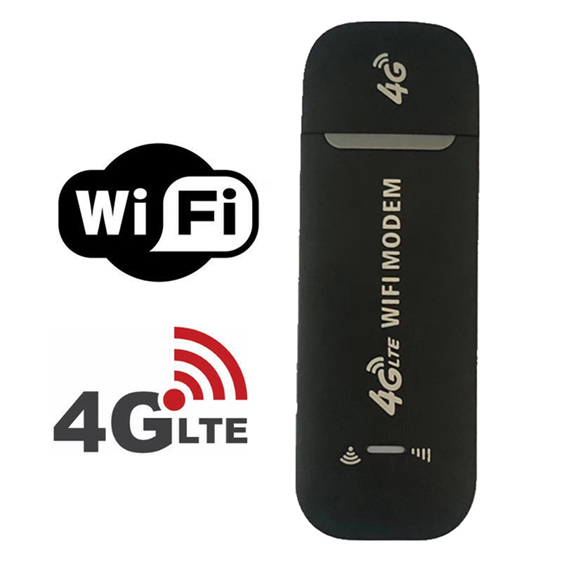 4G USB Modem WiFi Router USB Dongle 150Mbps with SIM Card Slot Car ...