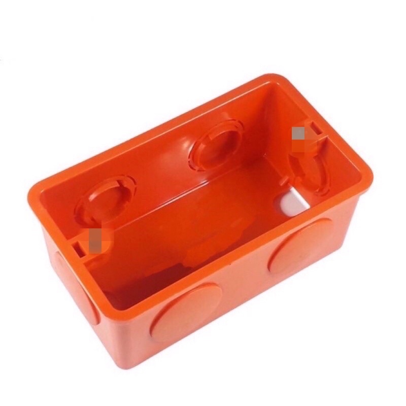 PVC ORANGE Junction box, Utility box, Junction box cover for electrical ...