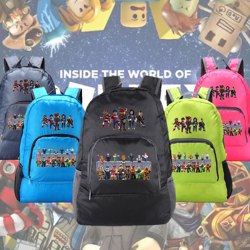 Roblox Student Bag Korean Student Backpack Bag Backpack Cartoon School ...