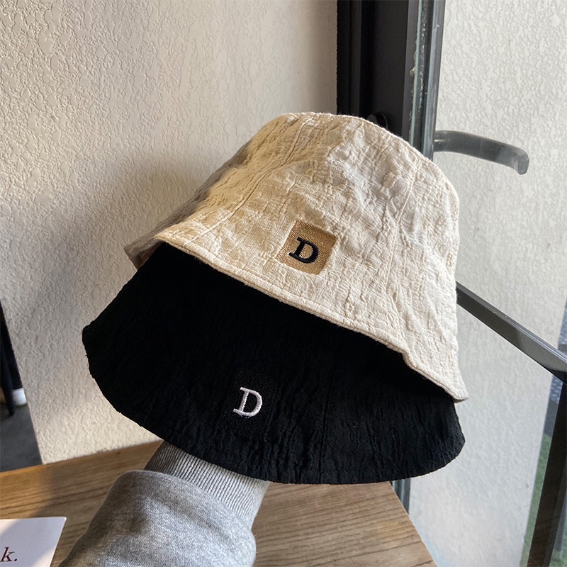 Folded Bucket Hat Female Summer Japanese Style Niche Thin Big Head ...
