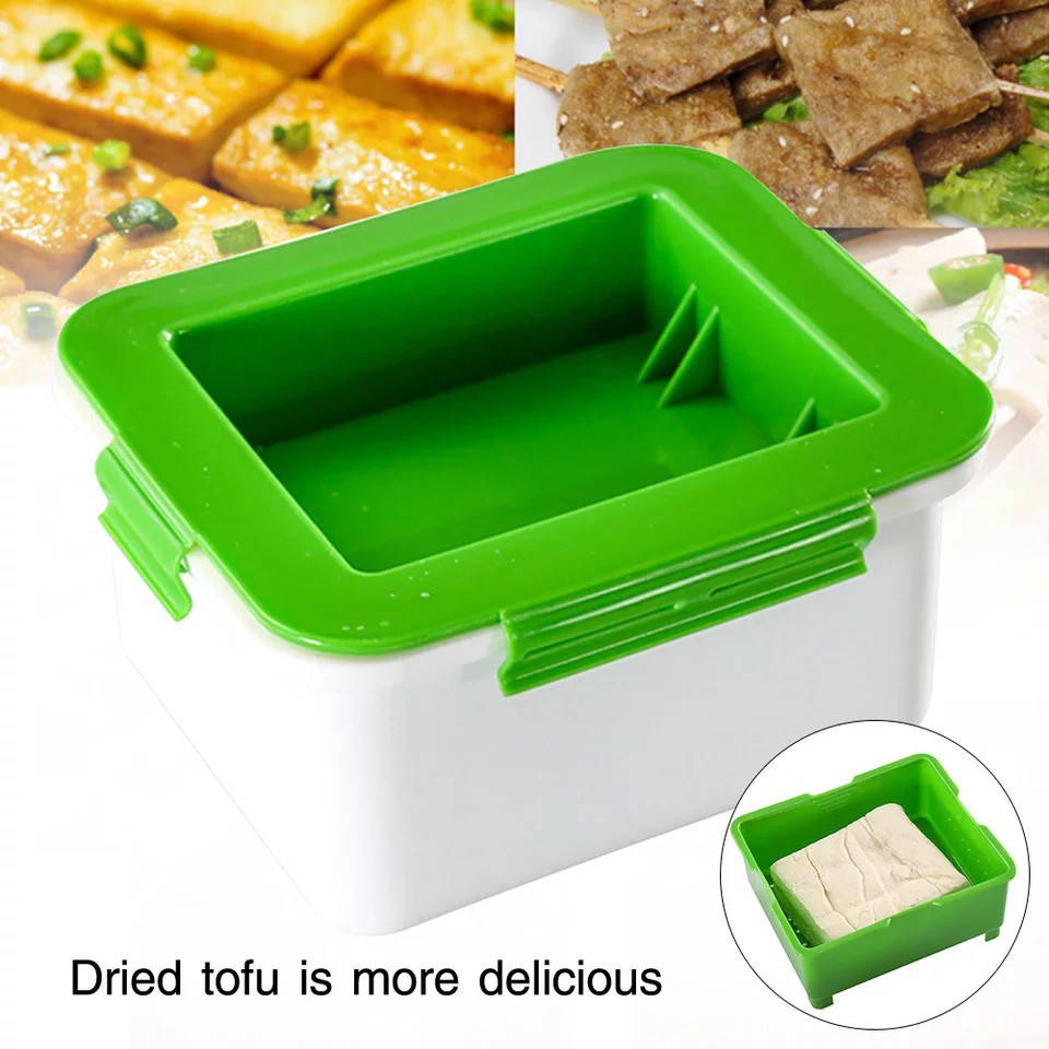 Tofu Press Tofu Drainer 3-Layer Tofu Press Built-in Drainage Water ...
