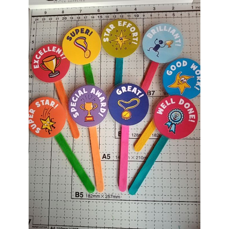 ESL Teaching Rewards- 9 Praises with popsticks | Shopee Philippines