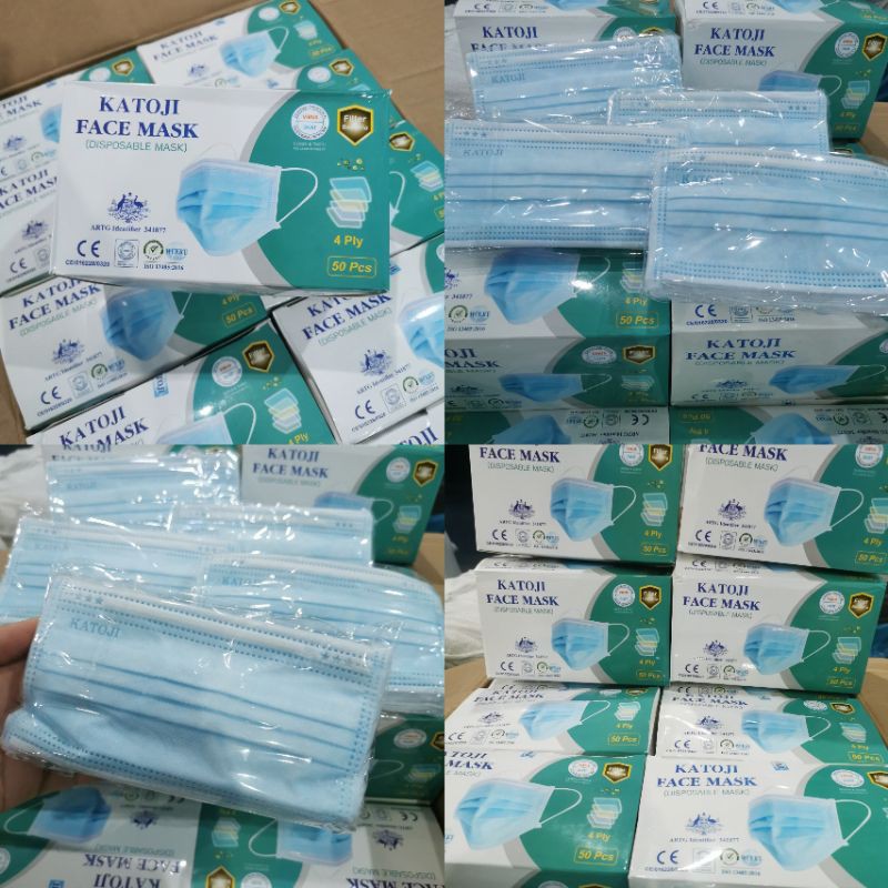 Mass Mass (Thick) 4 Layers) Face Mask Nose Mask Cloth Product Item ...