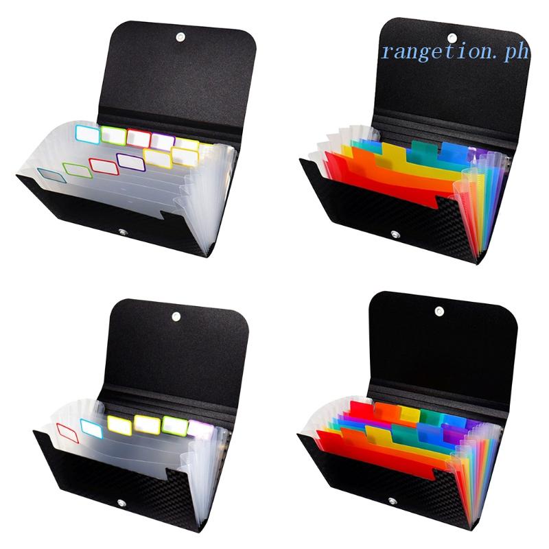 RAN Multi-layer File Folder Small Receipt Case A6 Accordion Folder ...