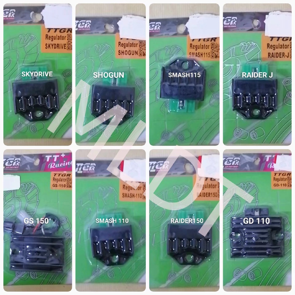 TTGR REGULATOR SHOGUN/GD110/RAIDER J/SMASH110/RAIDER150/GS150/SMASH115 ...