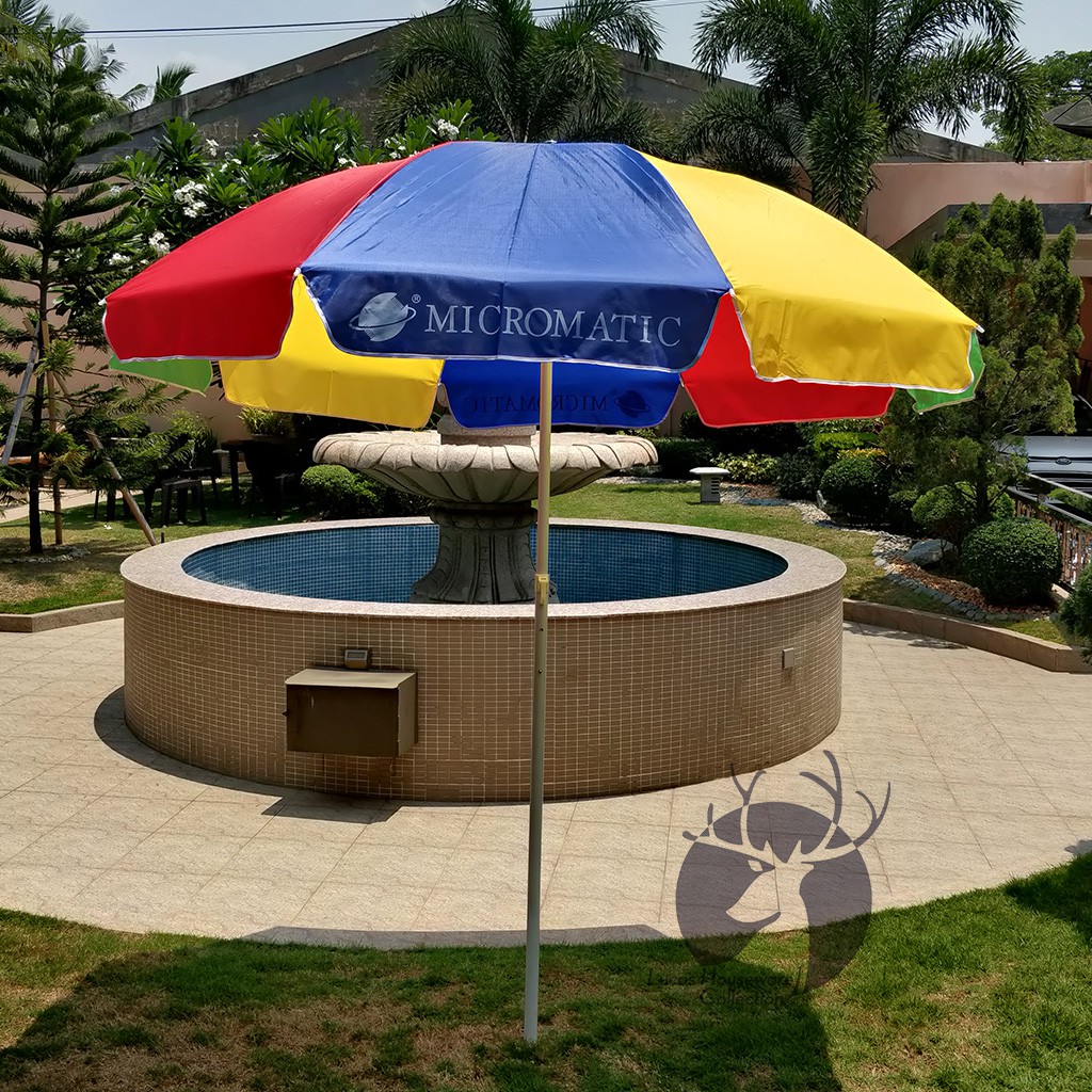 MICROMATIC BEACH UMBRELLA 40" 45" 50" / BEACH NA PAYONG / BIG UMBRELLA ...