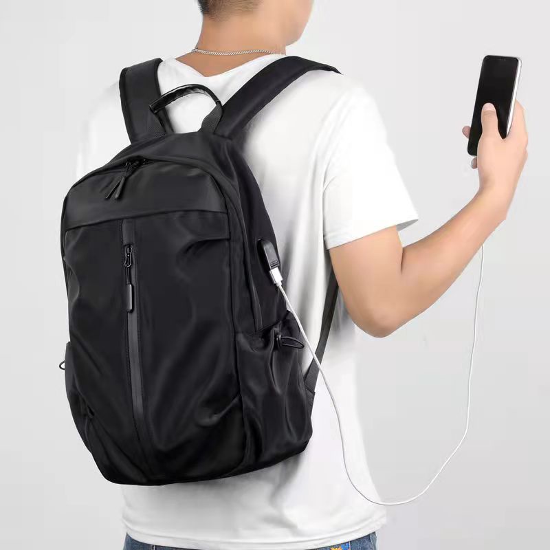 Korean backpack men's business casual computer bag waterproof travel ...