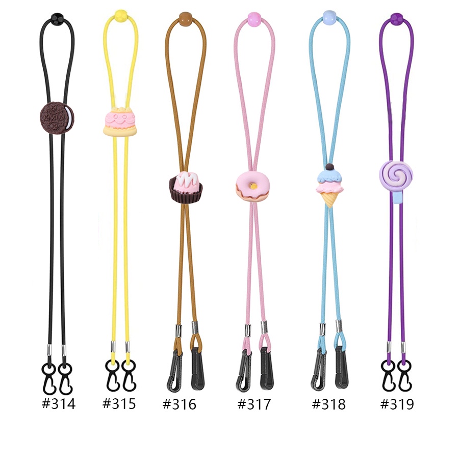 Dessert Series Mask Extender for Kids Comfortable Face Mask lanyard ...