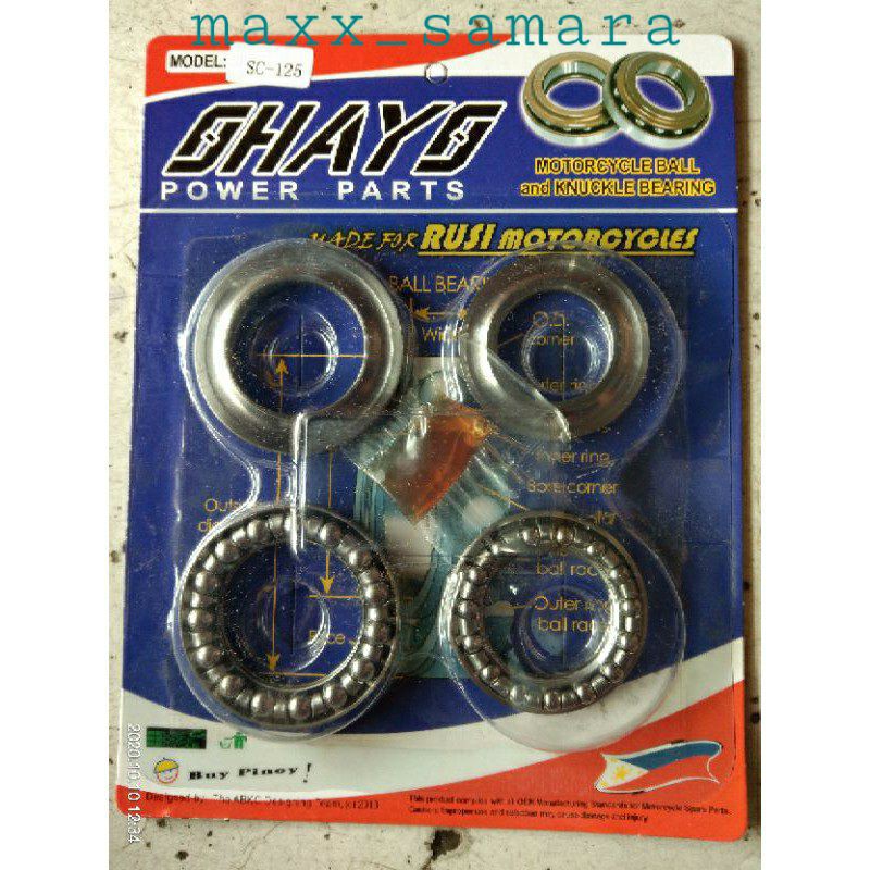 rusi sc125 gala.ball race | Shopee Philippines