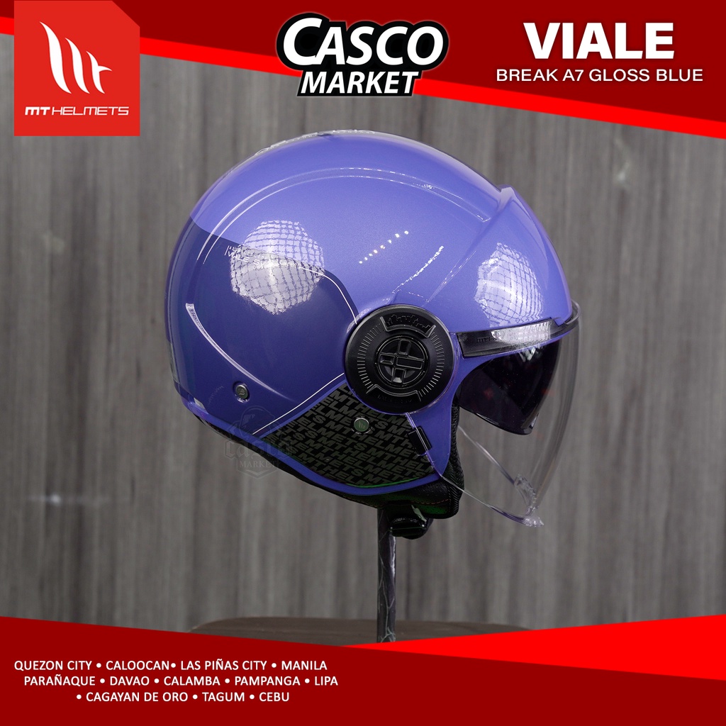 MT VIALE BREAK HALF FACE MOTORCYCLE HELMET | Shopee Philippines