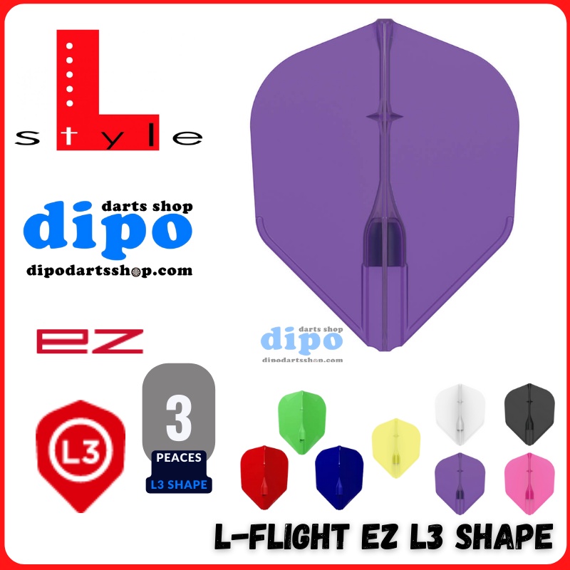 L-Style Darts Flight - L-Flight EZ Integrated【Shape L3】 | Shopee ...