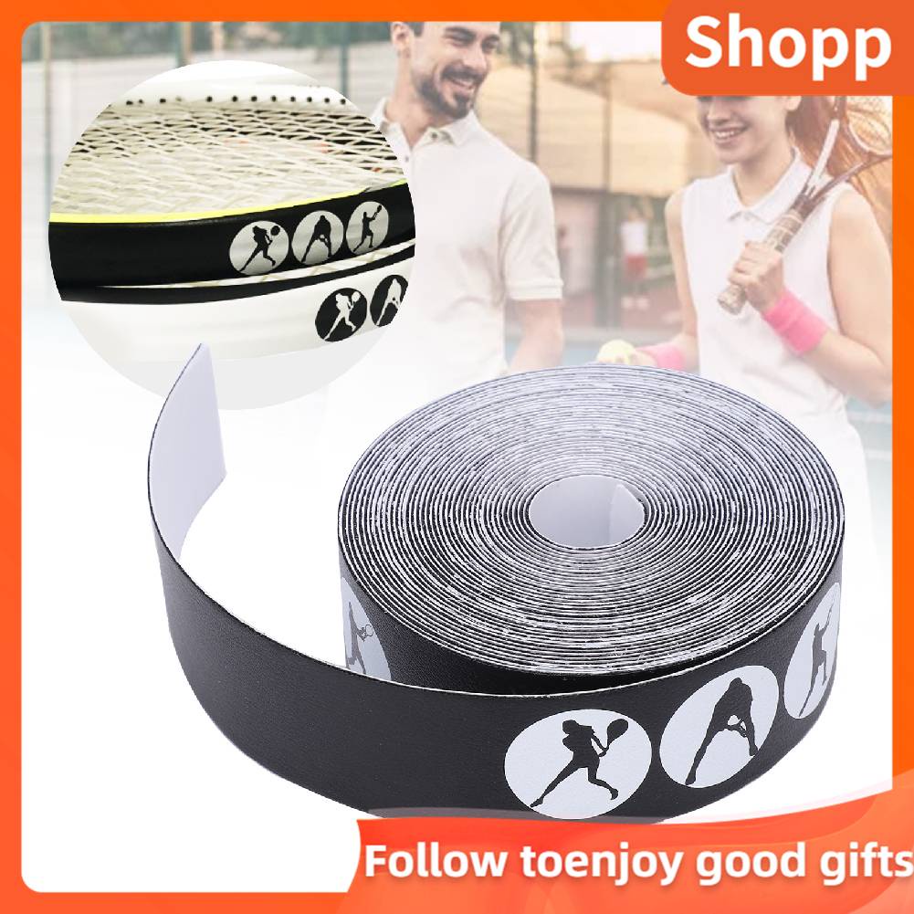 [READY STOCK] Tennis Racket Head Anti‑Scratch Tape Frame Guard PU ...