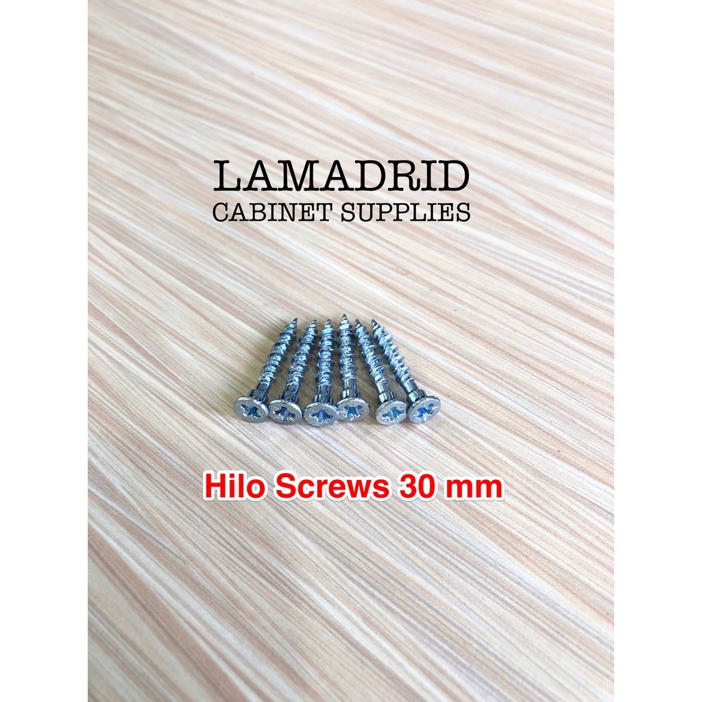 30 mm Hi-lo Screws 1.18 inches 250 pieces for Cabinet Making & Modular ...