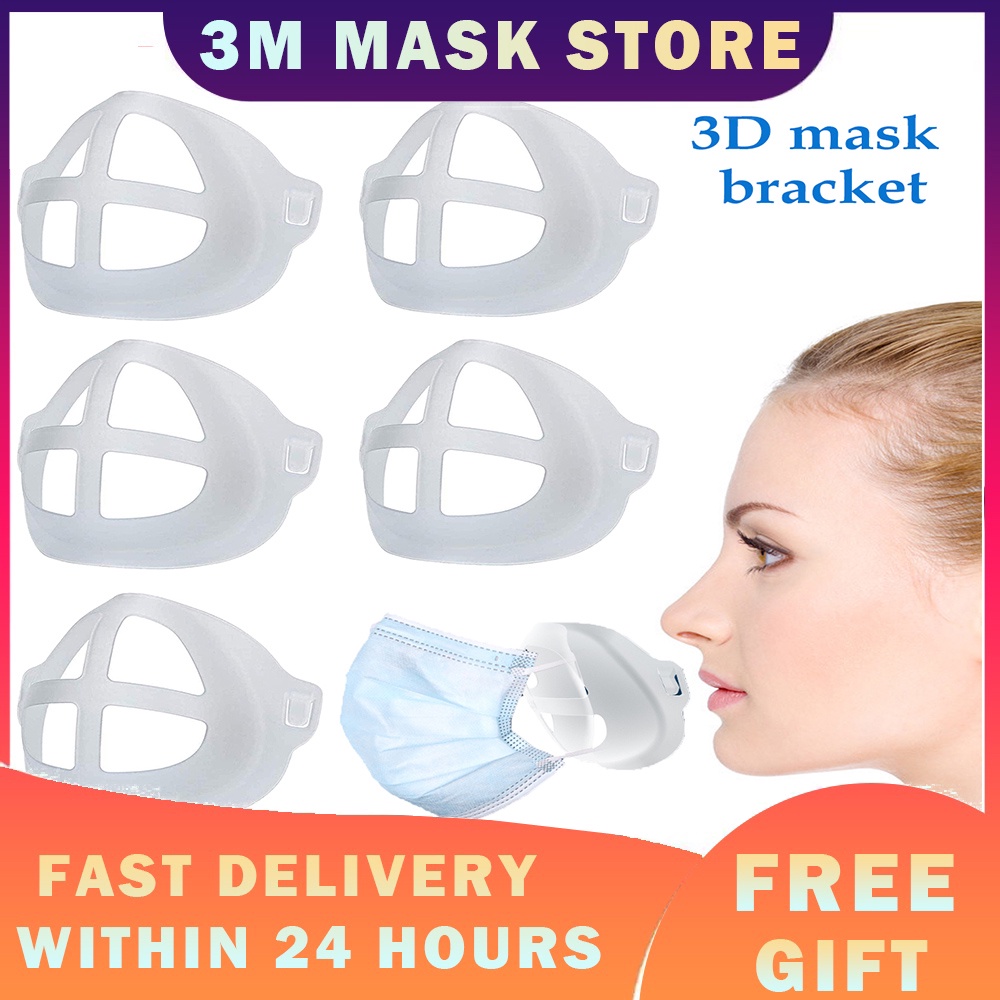 10pcs wholesale 3D Mask Bracket Mask Accessories Breathing Smoothly ...