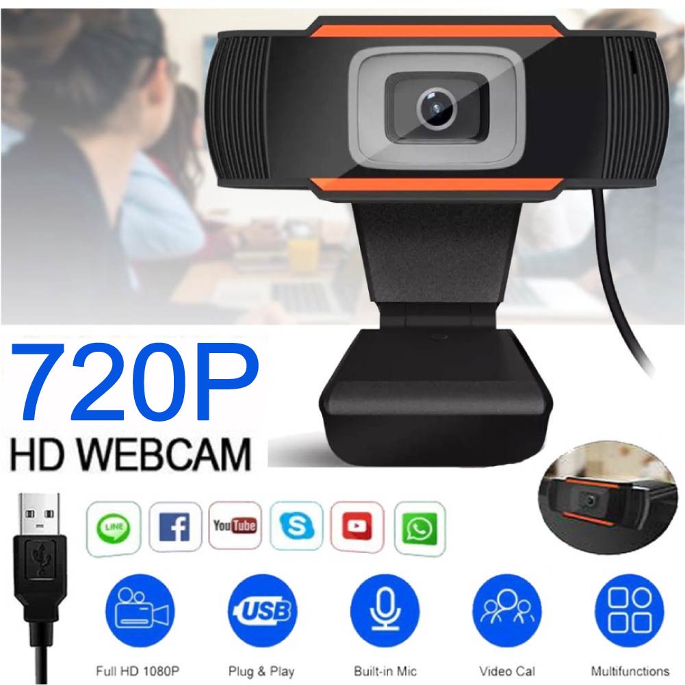 ODSCN Webcam 2K/ 1080P/ 720P Full HD Video Call For PC Laptop With ...