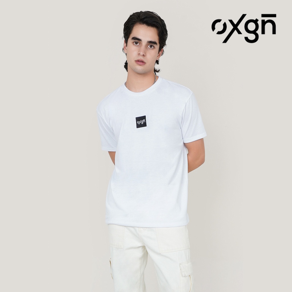 OXGN Generations Logo Embroidered T-Shirt For Men | Shopee Philippines