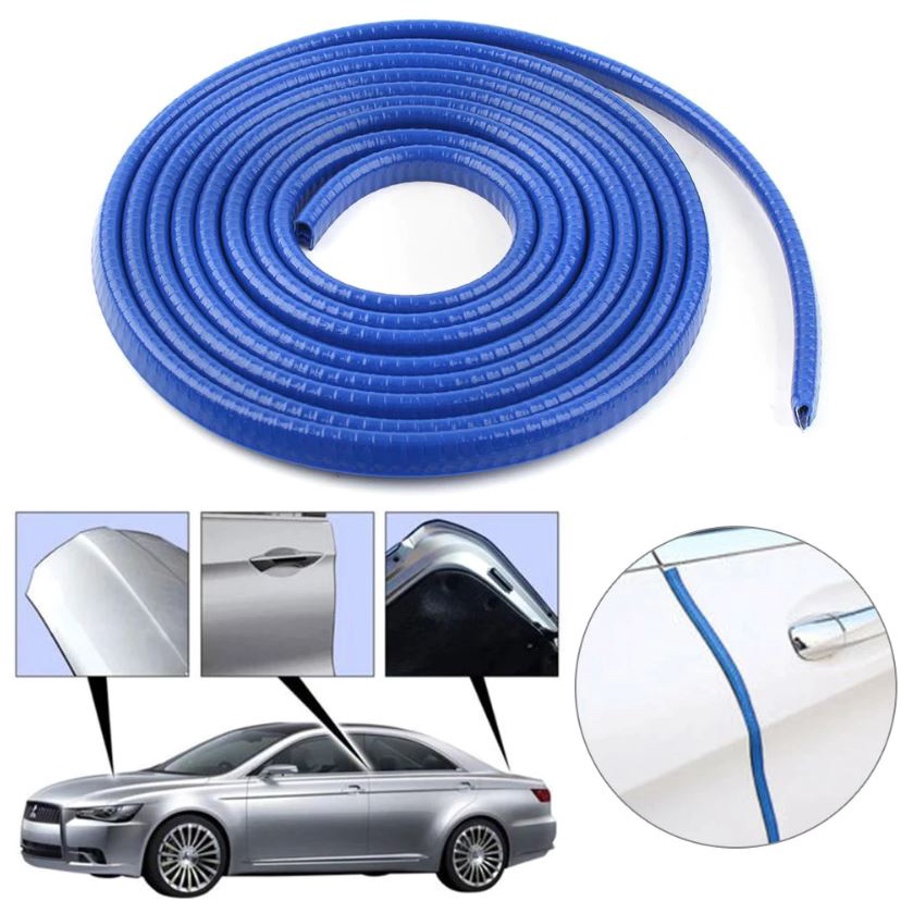 DIY Interior Styling Moulding Trim Strip Decorative Line 5M Matte Blue ...
