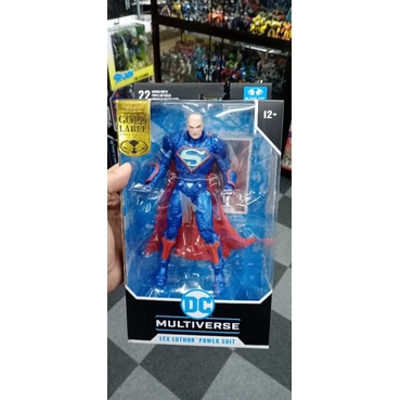 Mcfarlane Dc Multiverse Gold Label Misb Lex Luthor Power Suit | Shopee Philippines