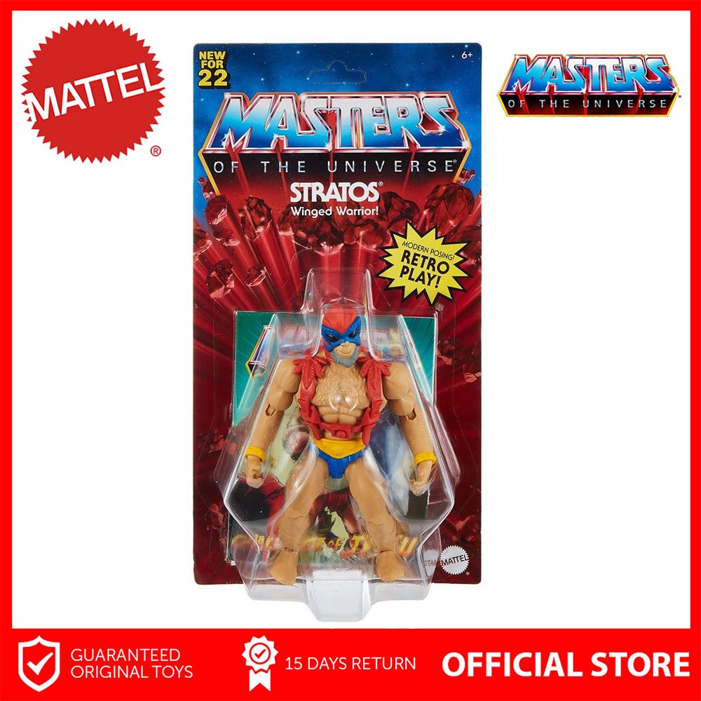 Masters of the Universe Action Figure - Mini Comic Stratos | Shopee ...