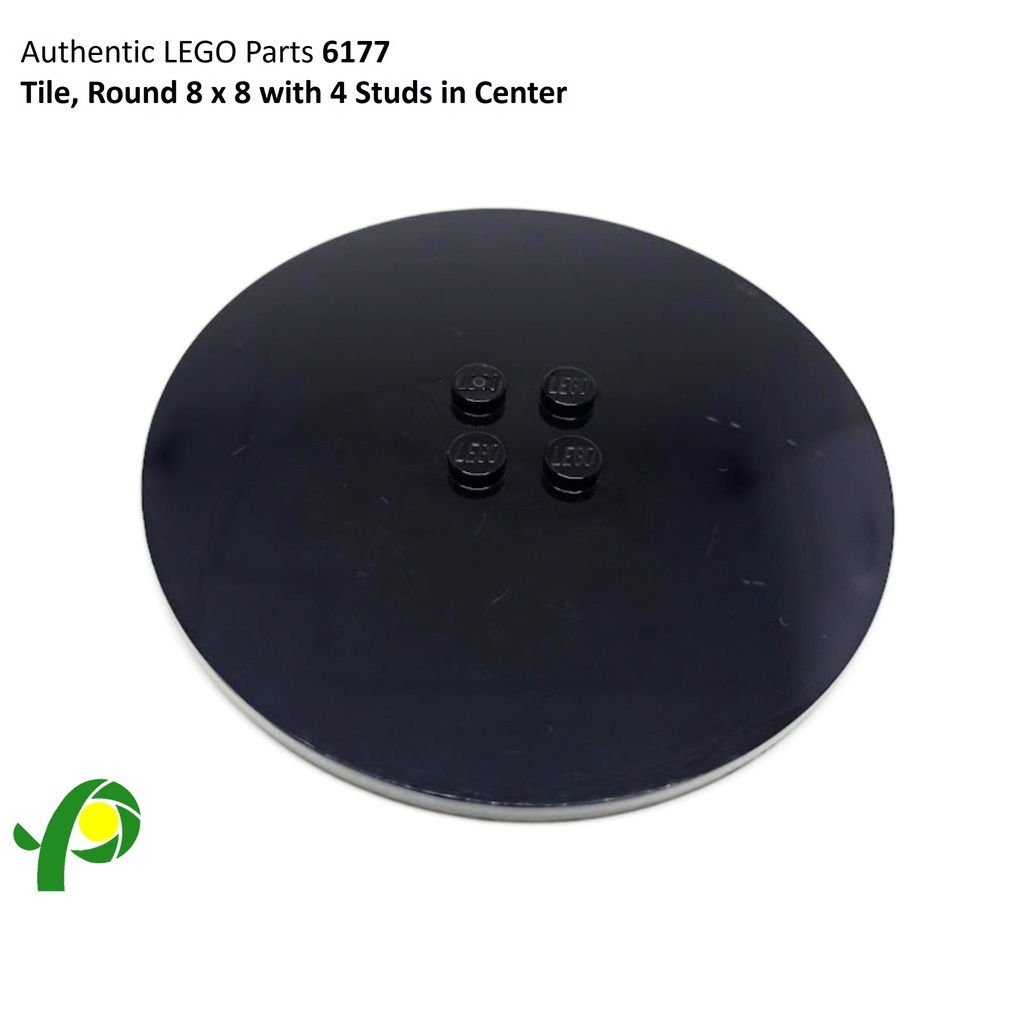 LEGO Parts 6177 Tile Round 8x8 with 4 Studs in Center Sold per piece ...