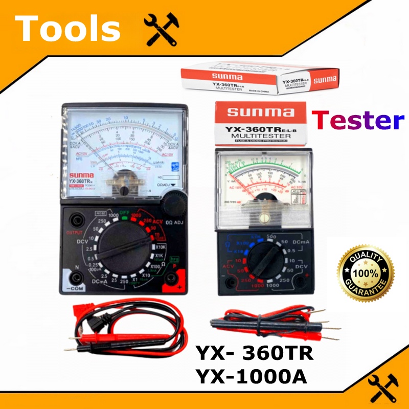 Multi Tester Needle Multimeter Analog Multitester AC DC Volts Current ...
