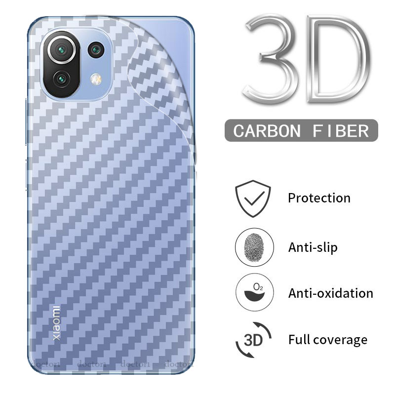 3D Carbon Fiber Protective Film For Xiaomi xiomi Mi 15 14 14T 13T 13 12 12s 12T 11T 10T 11 10 ...