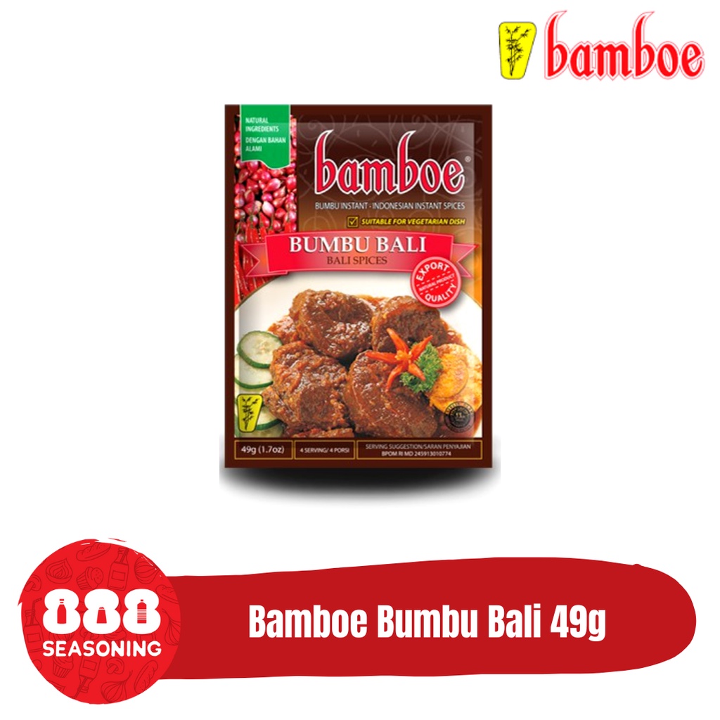 Bamboe BALI SPICE 49g | Shopee Philippines