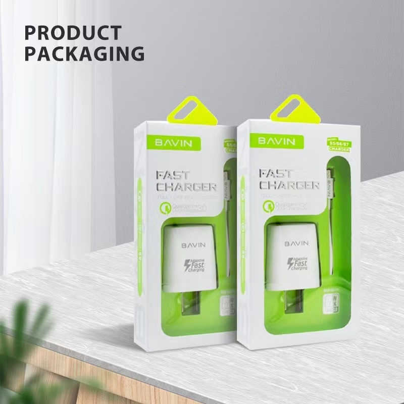 BAVIN 【PC586】 QC3. 0 Fast Charger Max Qualcomm USB Wall Charger For ...