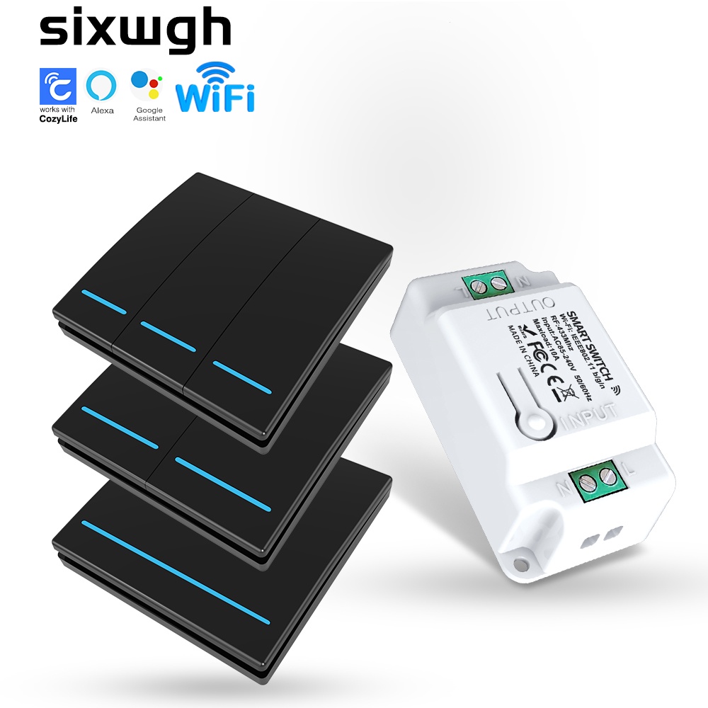 WiFi Smart switch wireless switch timer DIY remote control switch light ...