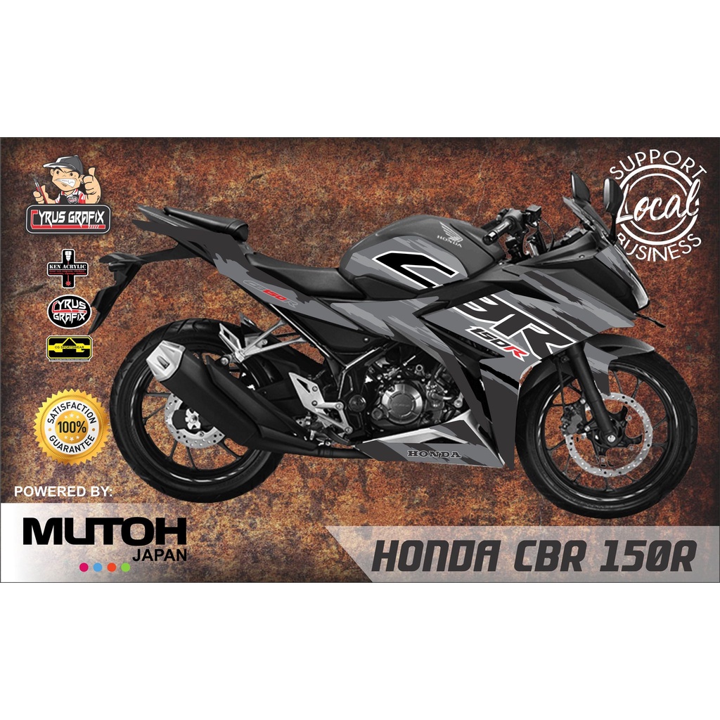 HONDA CBR 150 R DECALS SET | Shopee Philippines