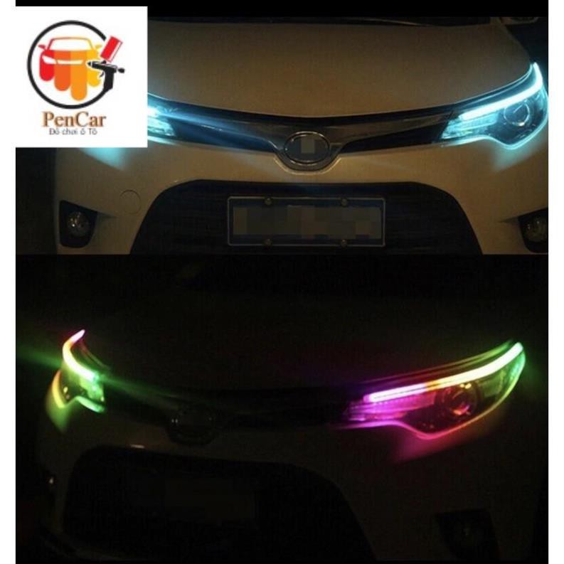 7-color Car Eyelid led Light With Color Changing Control [bag Spaghetti ...