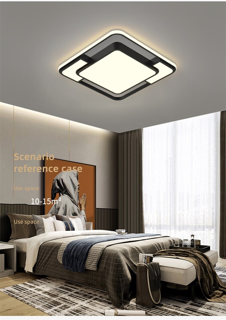 Trazos Design Led Ceiling Light For Living Room Dining Bedroom Lamp ...