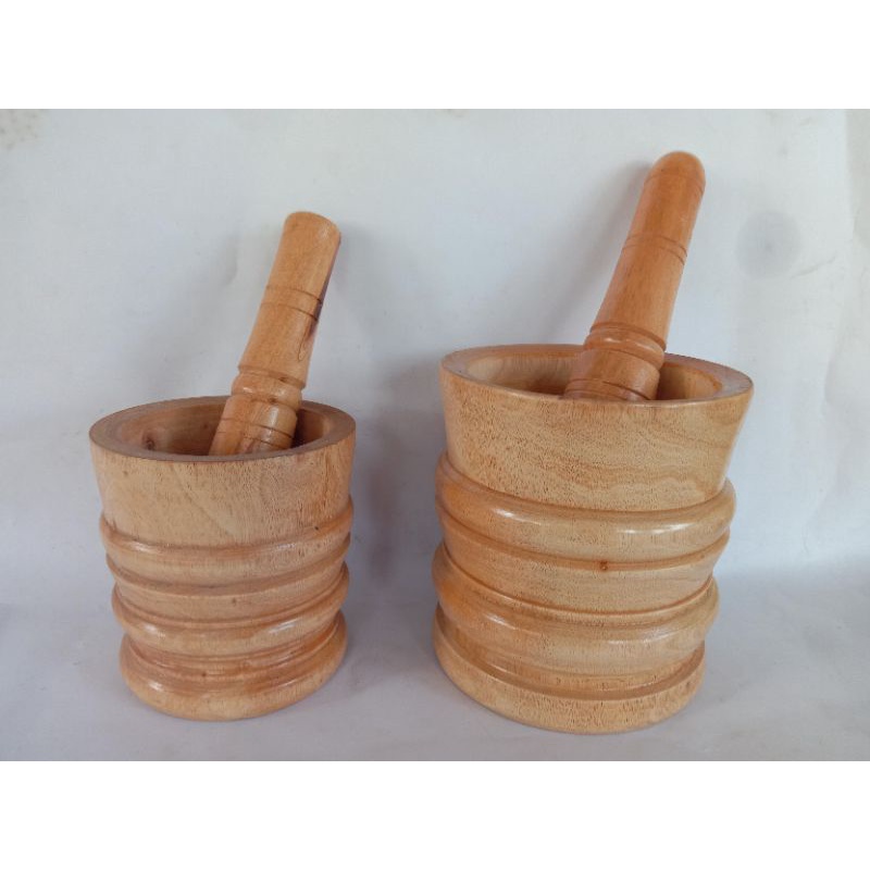 KAYU Wooden Mortar Mortar, Spice Pounder, Herb, empon, Mortar/Pestle ...