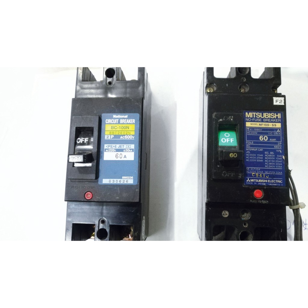 circuit breaker 60 amperes 60A from japan single phase | Shopee Philippines