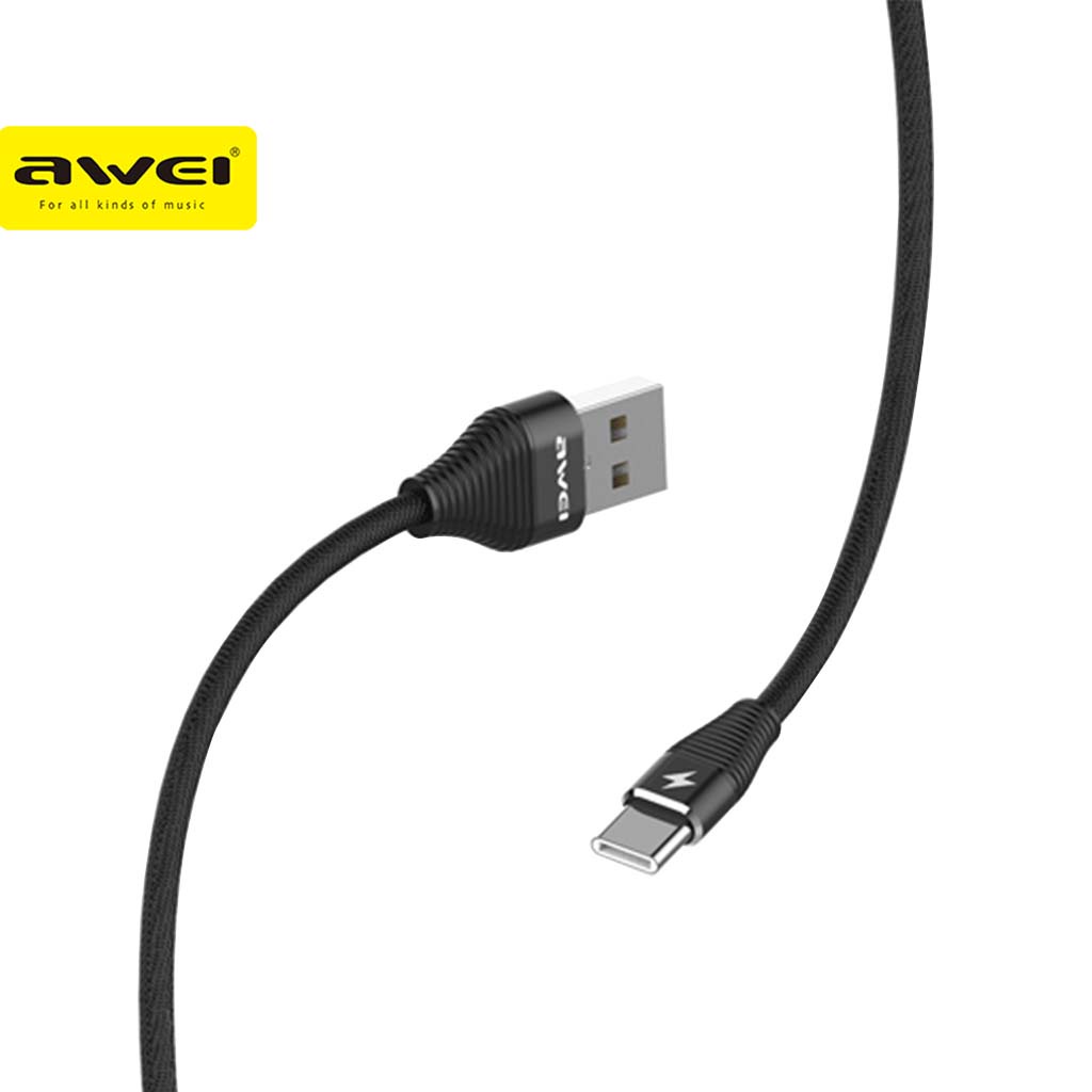 Awei CL-29 2000m Type-C Data Transmission Fast Charge Charging Data ...