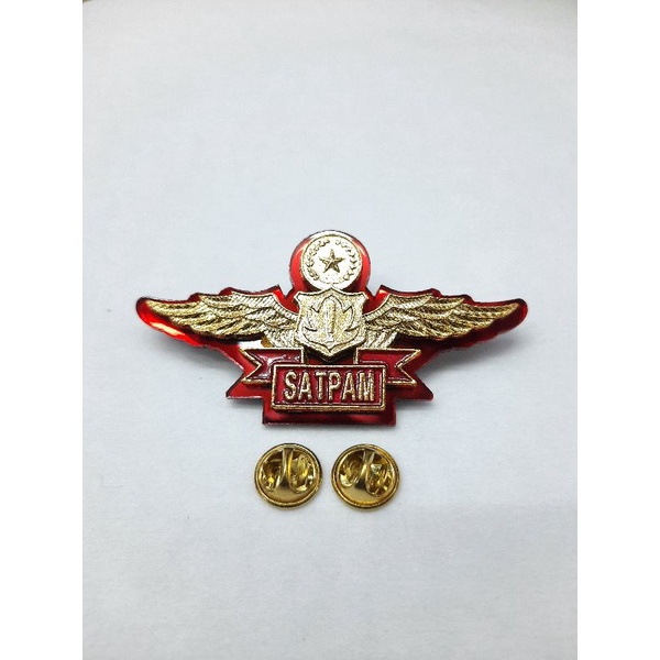 Acrylic SECURITY Guard WING - SECURITY Guard Badge PIN | Shopee Philippines