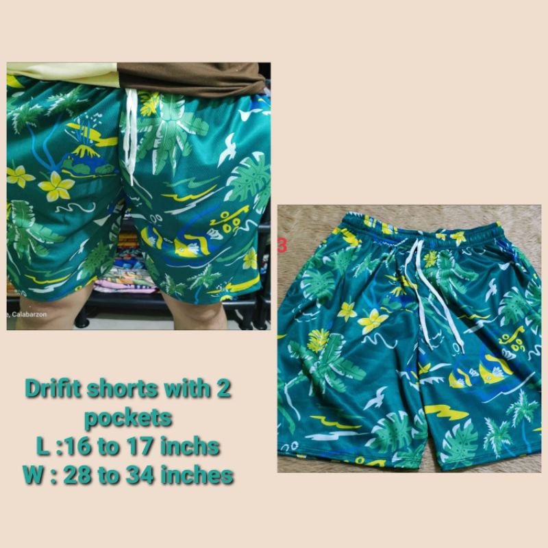 Drifit shorts for teens to adult | Free size 26 to 36 waistline| 2 side ...