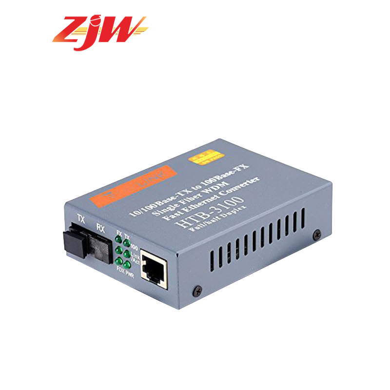 HTB-3100 Media Converter Netlink Fiber Transceiver Fiber Converter 20km ...